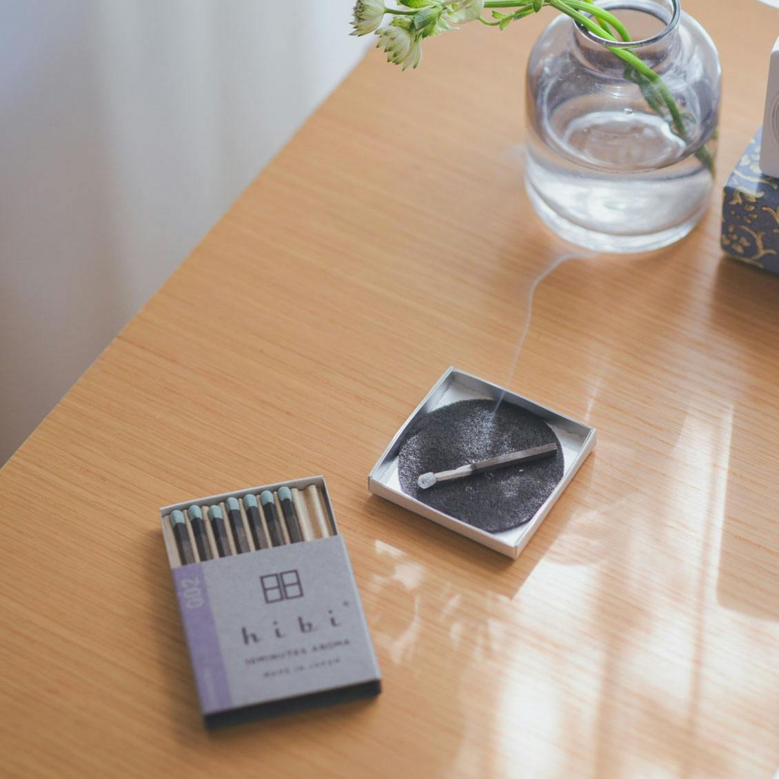 【新商品】日常に10分のリラックスタイムを。手軽に楽しめる「hibiのお香」が届きました！ - 北欧、暮らしの道具店