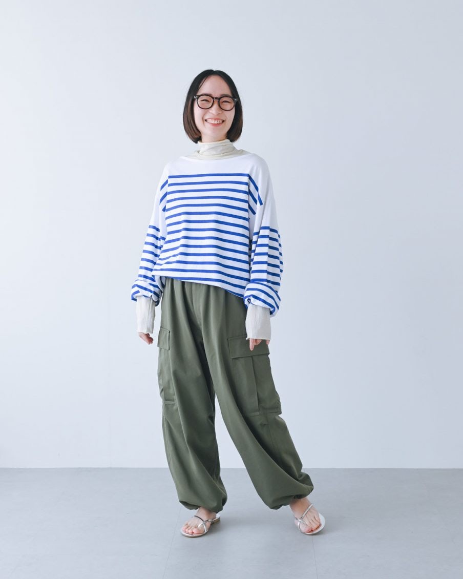 【着用レビュー】ほんのり透けるタートルネックカットソーを3名が着てみました 北欧、暮らしの道具店